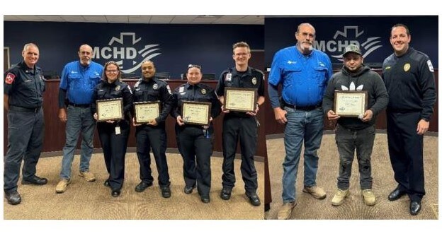 MCHD Medics, Firefighters, Civilian Reunited with Heart Attack Survivor ...