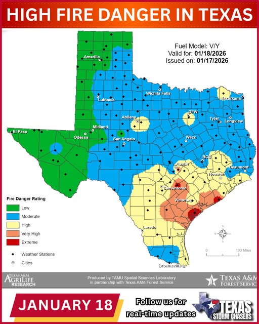 HIGH FIRE DANGER | montgomery county police reporter