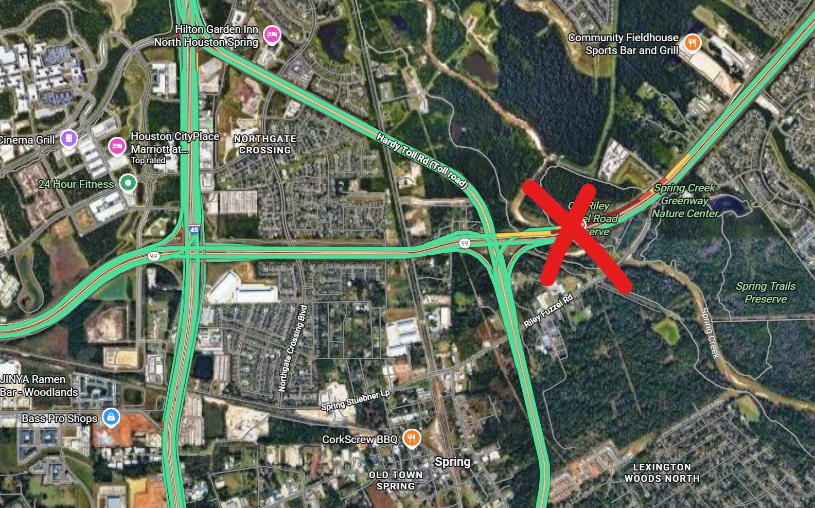 Traffic Alert: Grand Parkway WB ML – Major Crash / Rollover ...