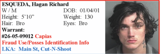 MONTGOMERY COUNTY MOST WANTED FOR JUNE 5, 2026 | montgomery county ...