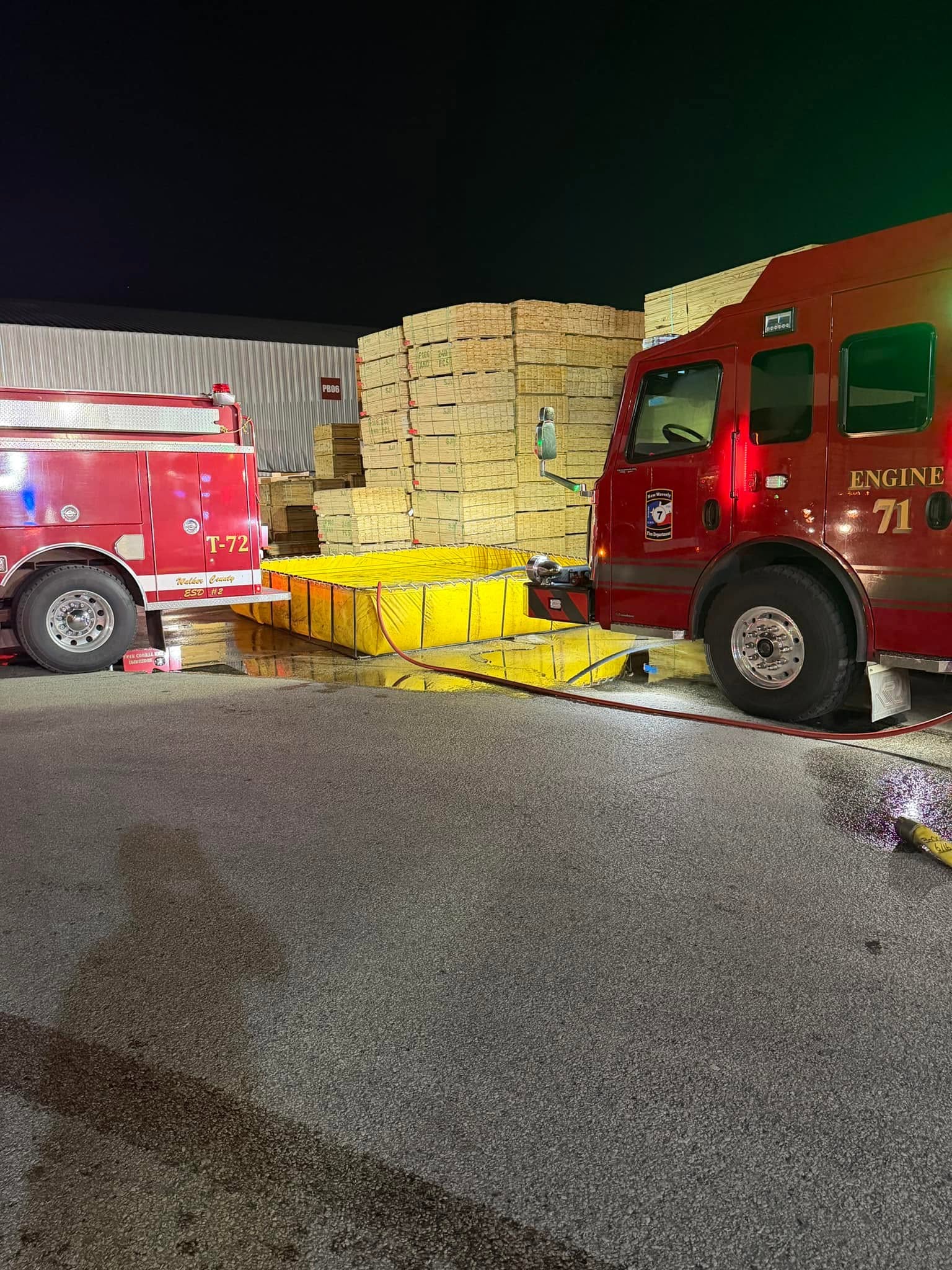 SILO FIRE IN NEW WAVERLY | montgomery county police reporter